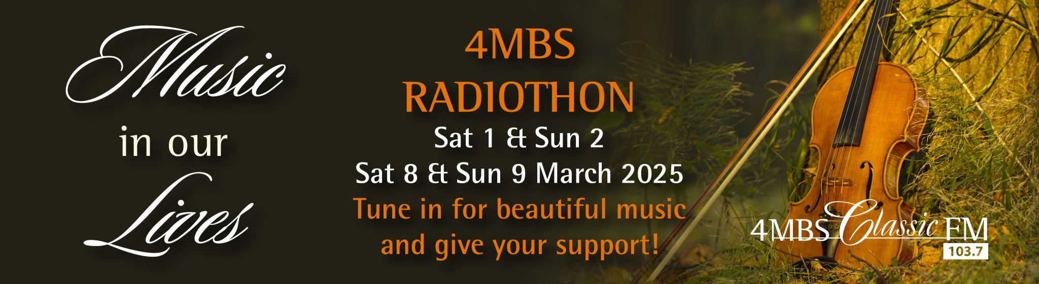 Homepage - 4MBS Classic FM 103.7